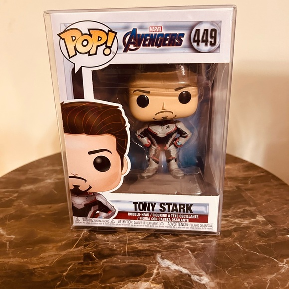 Funko | Toys | Funko Pop Marvel Avengers Endgame Tony Stark 449 Vinyl ...